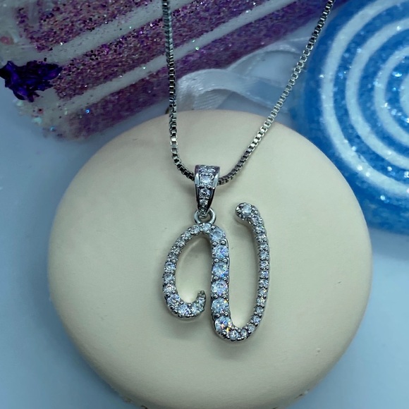 Jewelry | Monogram V Necklace | Poshmark